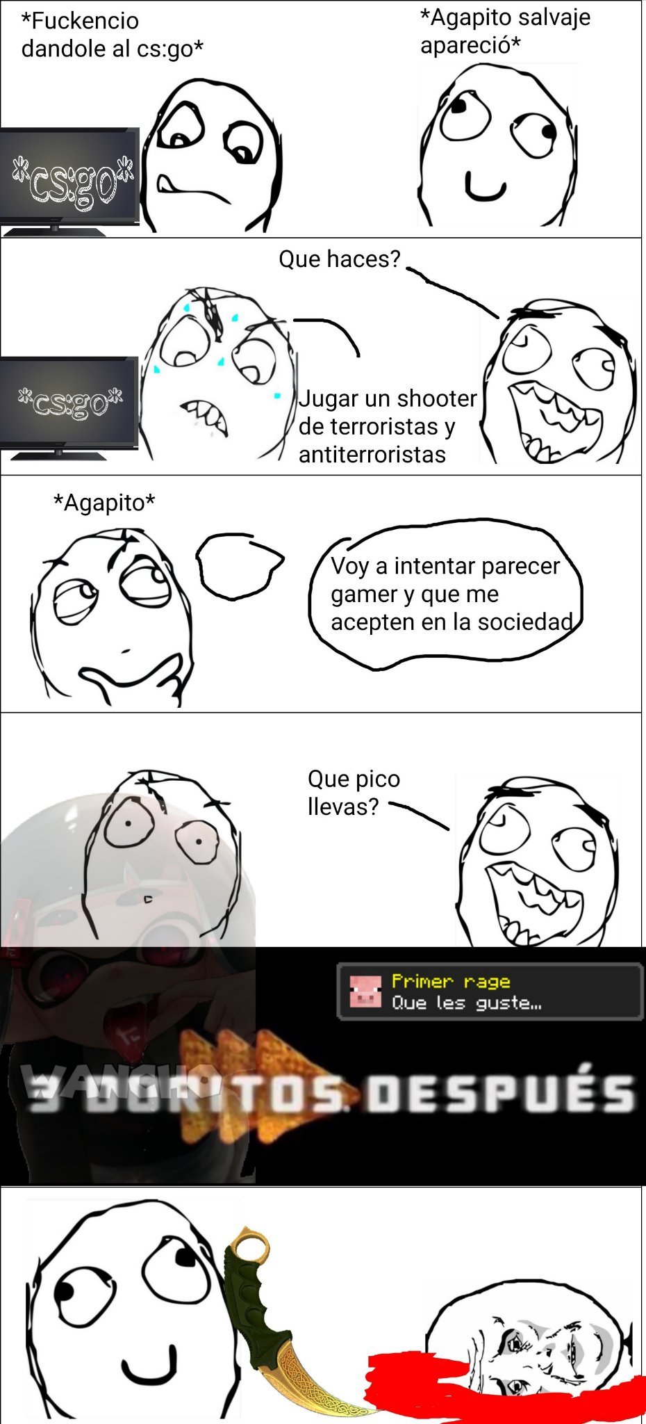 Primer rage c: - Meme subido por WanchoRancho27 :) Memedroid
