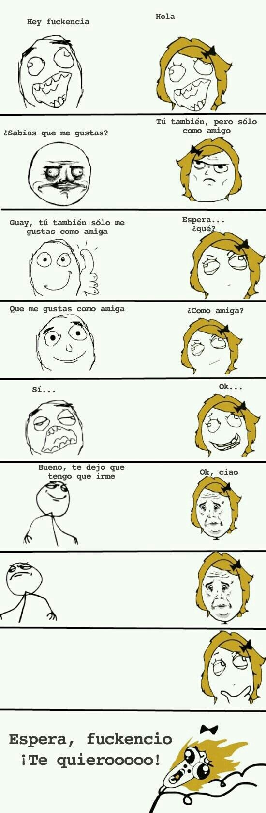 Como salir de la zona de amigos - Meme by venomeme :) Memedroid