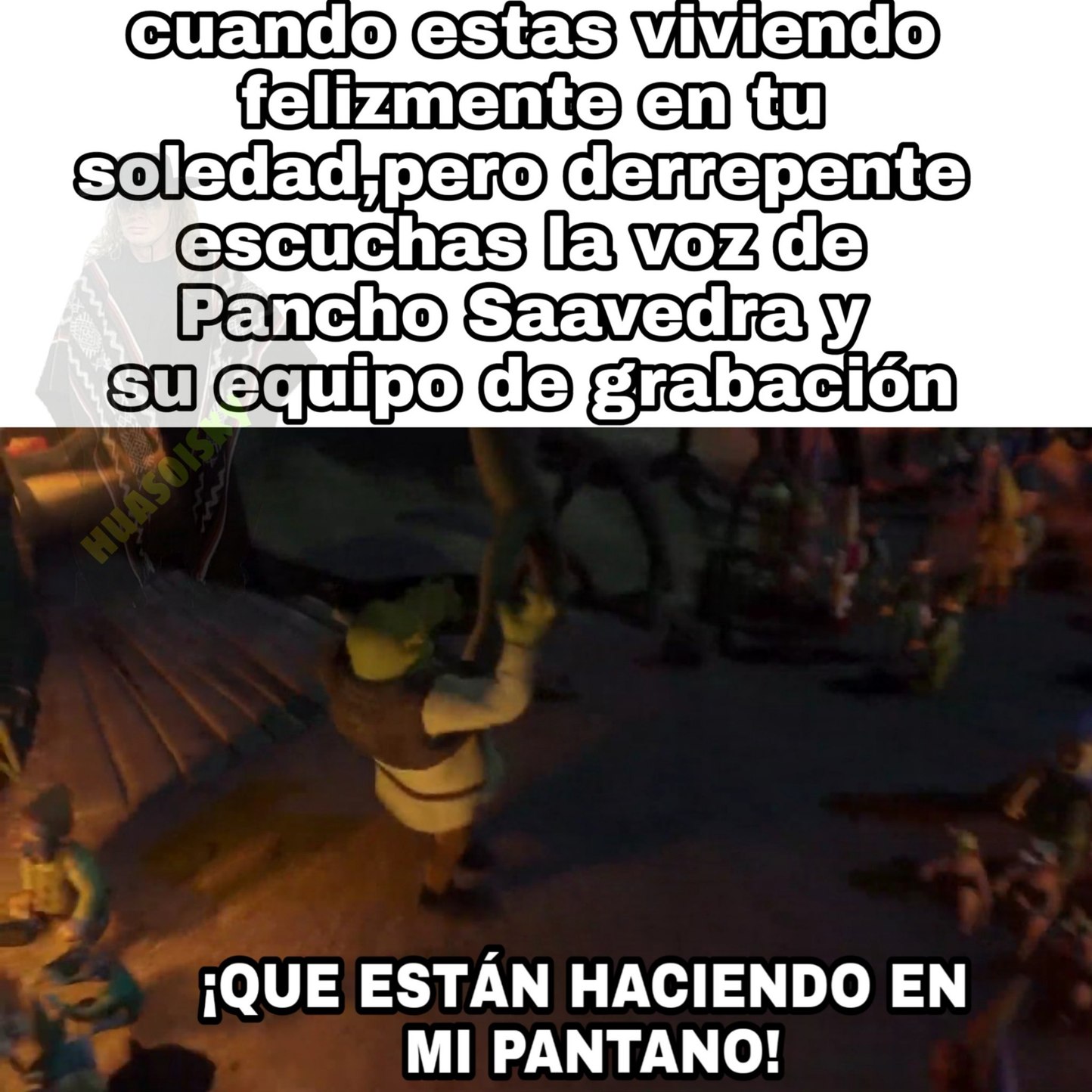 Ese pancho es todo un loquillo - Meme subido por Huasoisky :) Memedroid