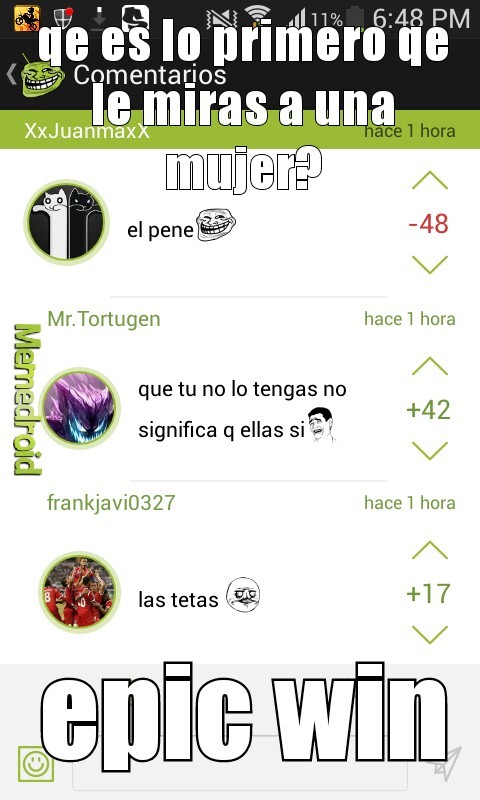 epic win - Meme subido por Troll482000 :) Memedroid