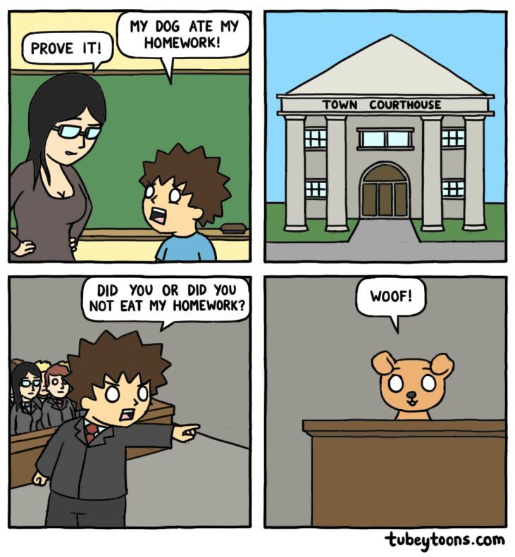 dog ate my homework - Meme by mustafatopi :) Memedroid