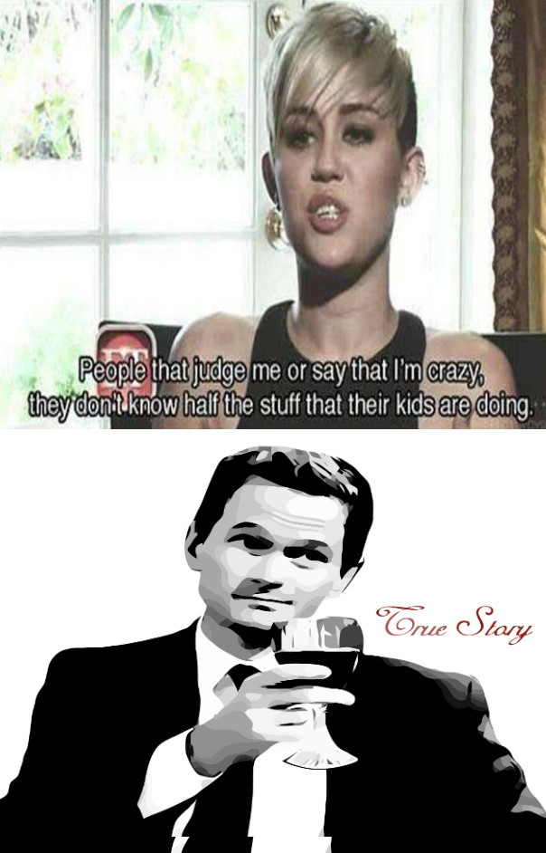 Miley's sad quote - Meme by soydolphin :) Memedroid