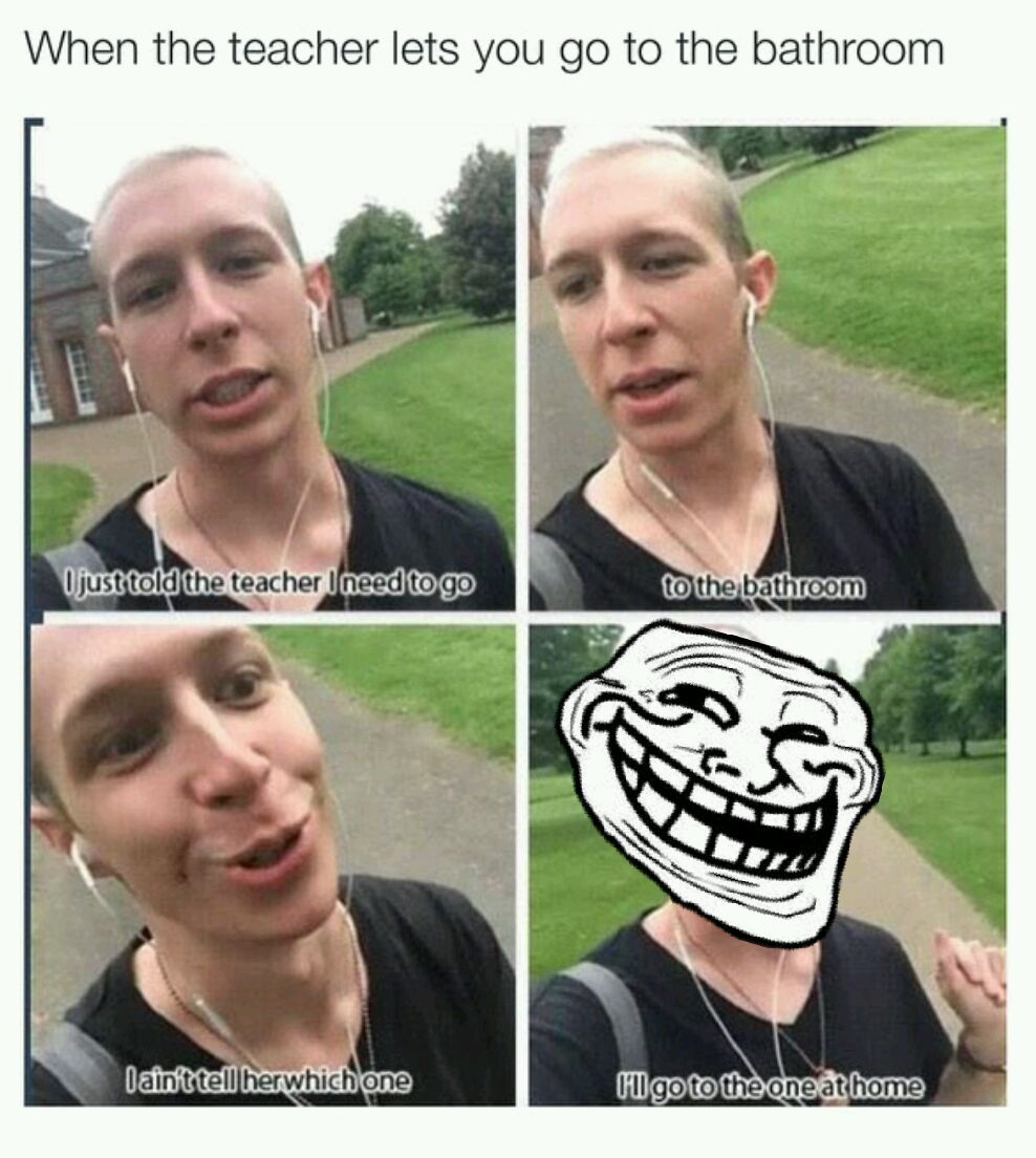 School is sketchy - Meme subido por cade_828 :) Memedroid