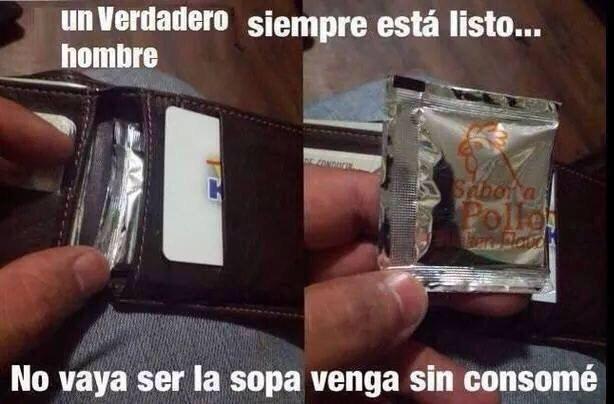 Un hombre siempre esta listo - Meme subido por Electr0man :) Memedroid