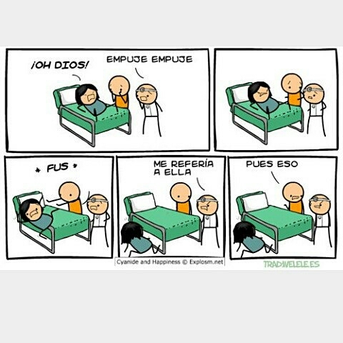 Empuja empuja !!! Original - Meme subido por TroleurMC :) Memedroid