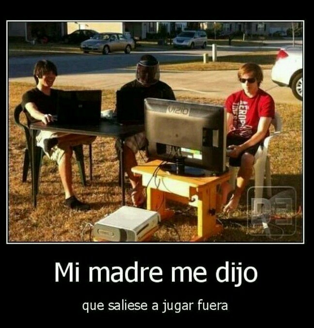 a jugar afuera entonces - Meme subido por Silvestack :) Memedroid
