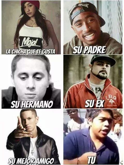 Los que sepan de raperos entenderan - Meme subido por ...