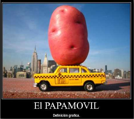 El papamovil =D - Meme subido por superoso=D :) Memedroid