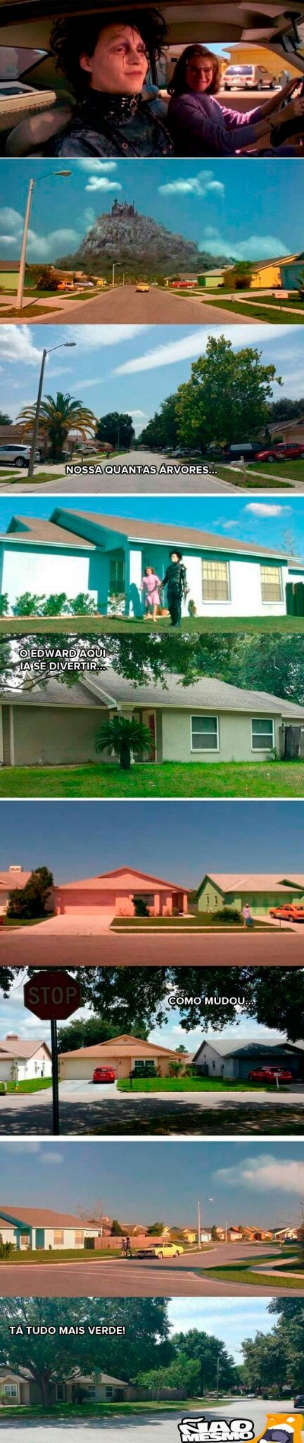 Como esta o cenario do filme Eduard Maos de Tesoura atualmente? - Meme ...