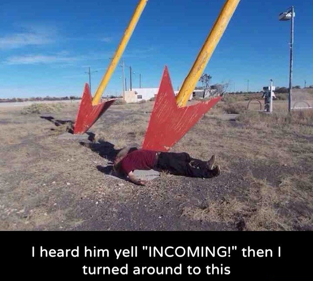 Shot by a giant arrow - Meme by soydolphin :) Memedroid