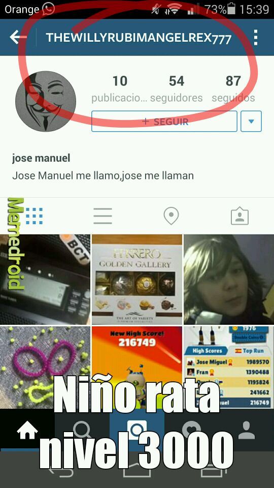 Niño rata donde? - Meme by javierbala273 :) Memedroid