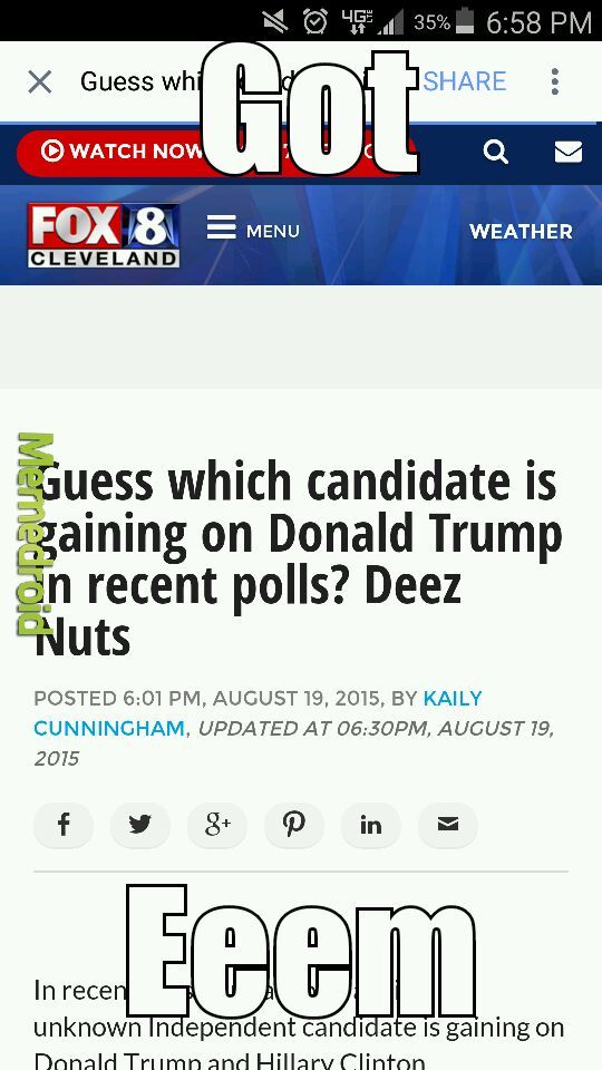 Got eem - Meme by Miamonster :) Memedroid