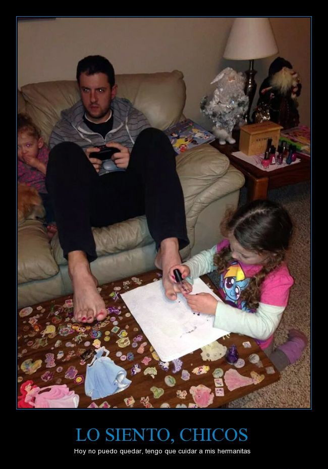 Cuidando a las hermanas - Meme subido por soydolphin :) Memedroid