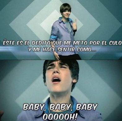 Baby baby baby oooooh! - Meme subido por cris12345 :) Memedroid