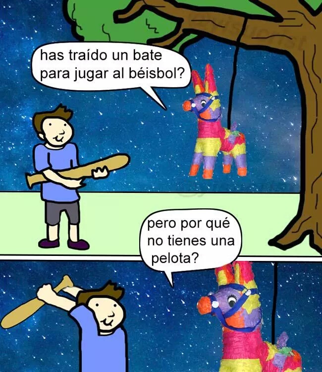 La vida de las piñatas - Meme subido por Nikica :) Memedroid