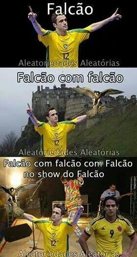 Falcão com Faustão - Meme by meminork :) Memedroid
