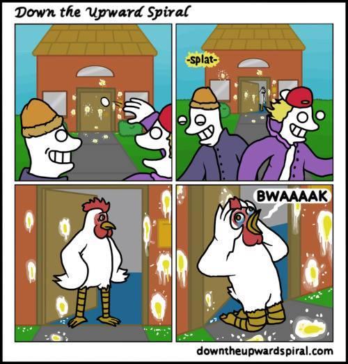 Pollitos en fuga - Meme subido por eduarg0d :) Memedroid