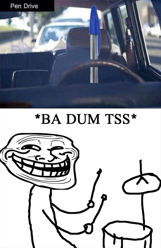 Pendrive: Descripción gráfica. - Meme subido por HellBlaster :) Memedroid