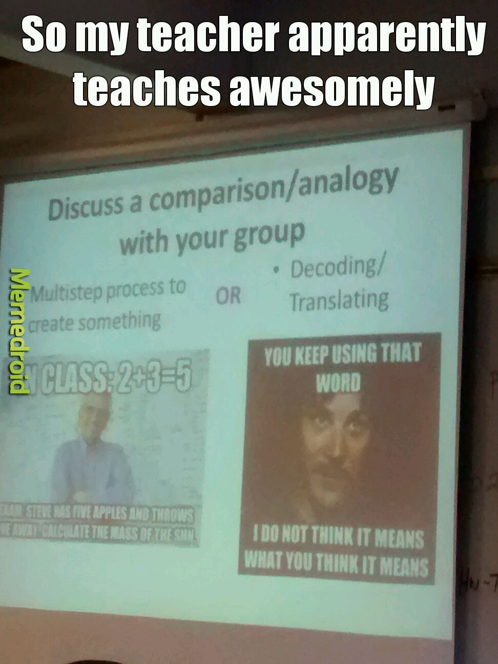 Biology Class Memes