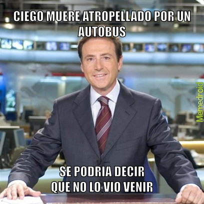 El título murió atropellado - Meme by danielpeke50 :) Memedroid