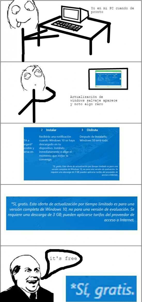 it's free! - Meme subido por Silverstack :) Memedroid