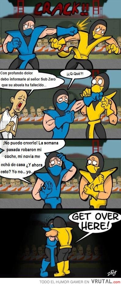 Pobresillo de sub zero - Meme subido por Lavender2Blue :) Memedroid