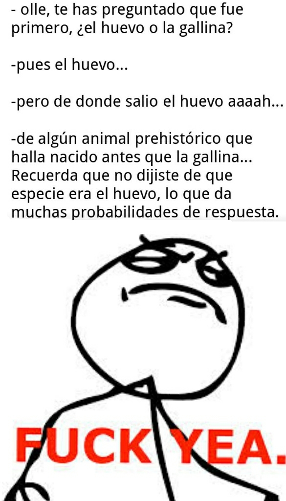 La respuesta... - Meme subido por tetastetas69 :) Memedroid