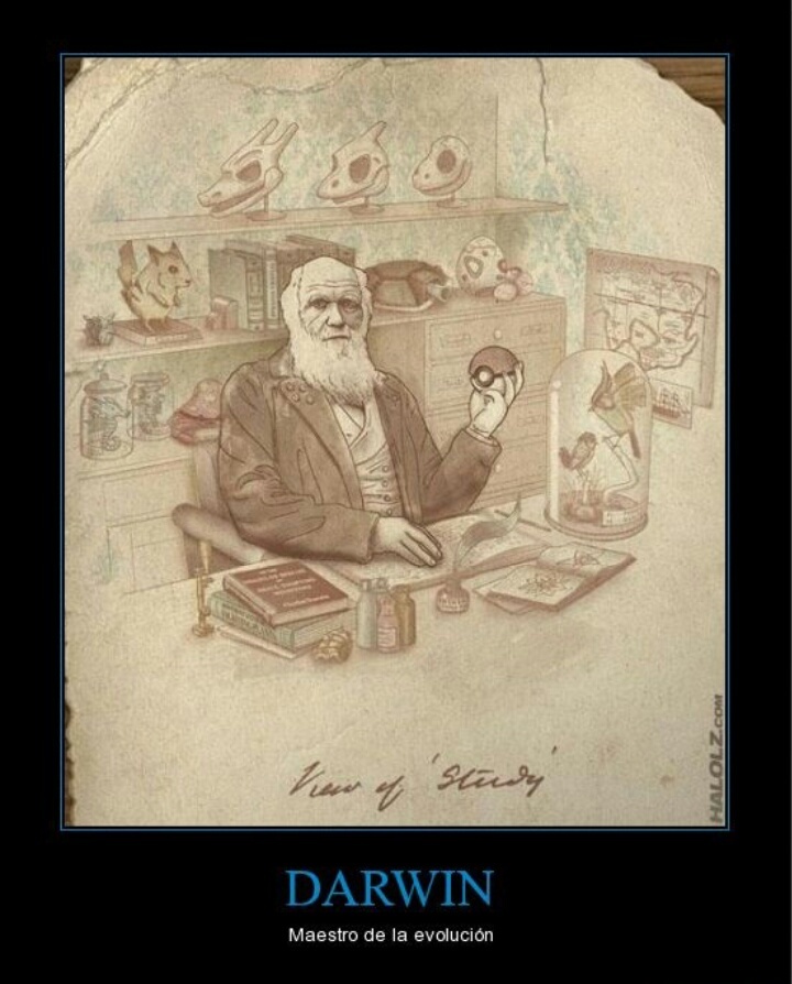 Darwin - Meme subido por Salchiligacr7 :) Memedroid