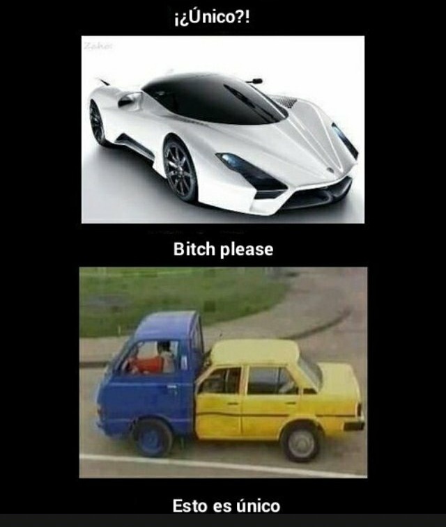 El mejor puto coche del mundo - Meme subido por Sr-sparnk :) Memedroid