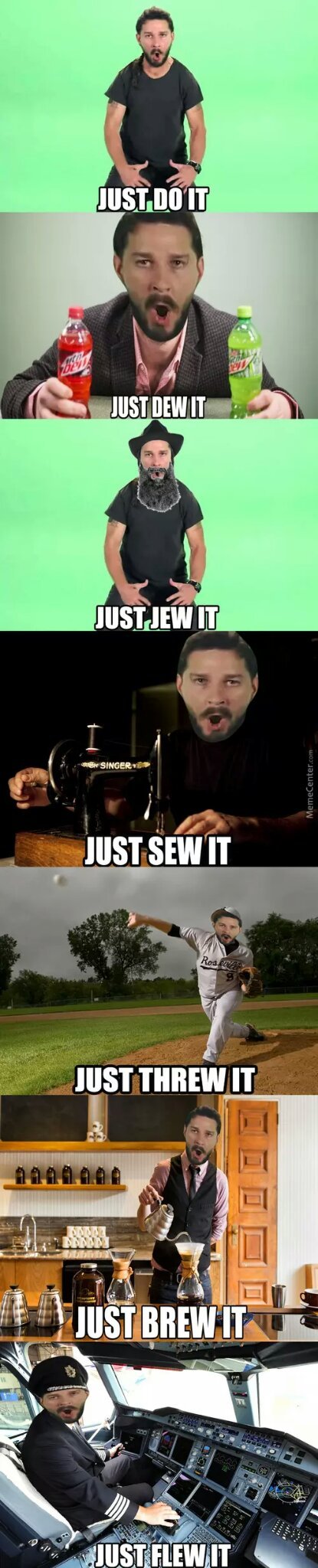 just do it. just brew it. ...just jew it - Meme by ahadsy5 :) Memedroid