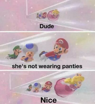 Dirty, dirty Mario.... - Meme by felix7003 :) Memedroid