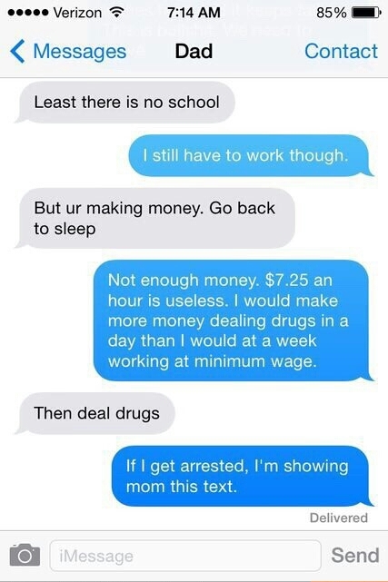 Oh Dad when will you learn - Meme by Cassini :) Memedroid