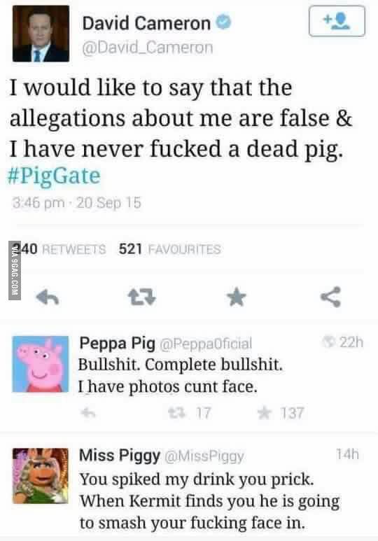 The best Piggate memes :) Memedroid
