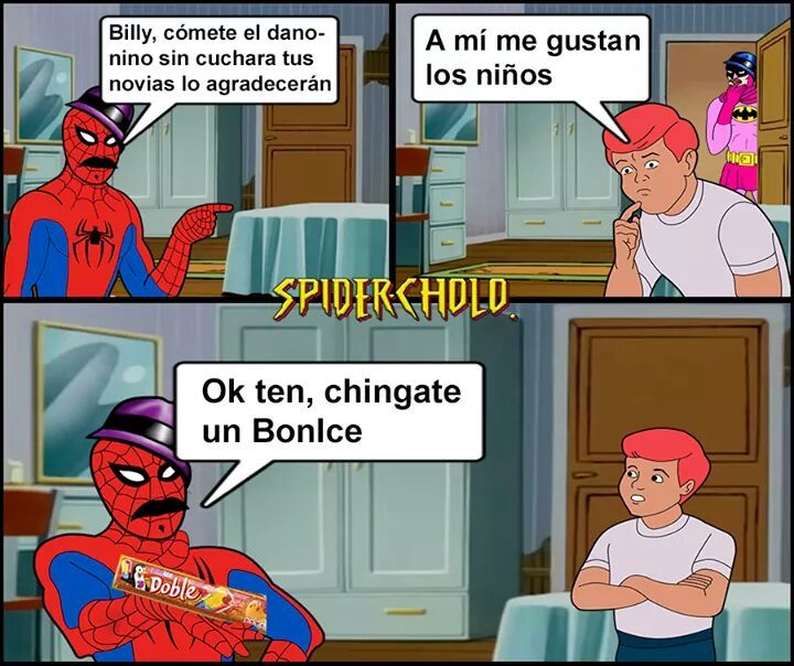 Spidercholo loquillo - Meme subido por edwinricardoh6 :) Memedroid