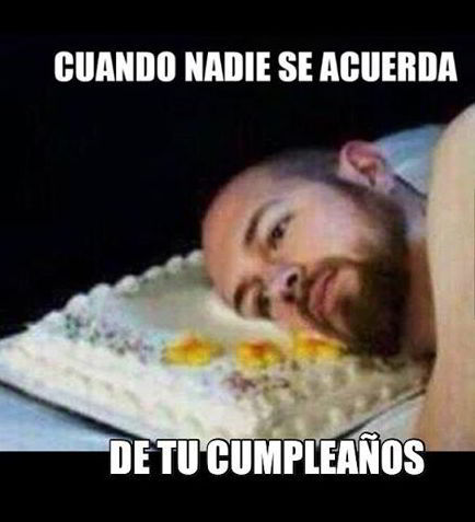 El título cumple años hoy - Meme subido por emmanueljch99 :) Memedroid