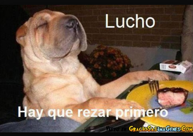 El título está rezando - Meme subido por tu madre :) Memedroid