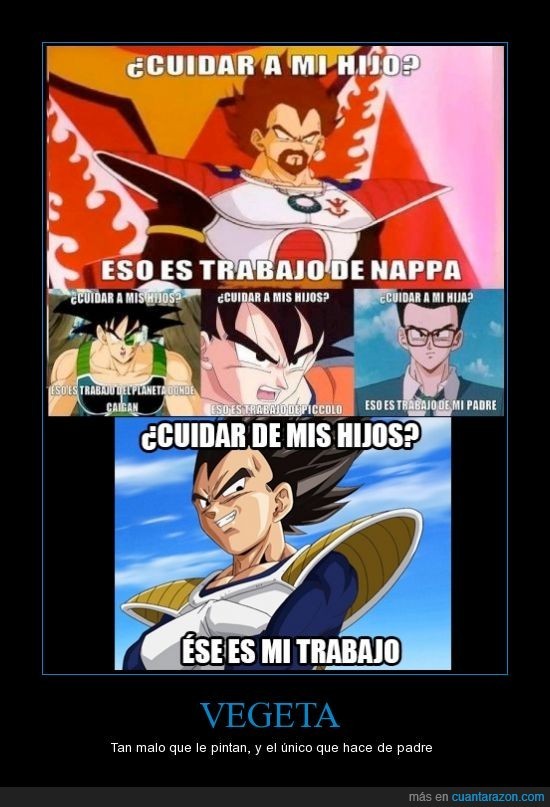 Cuidar hijos - Meme subido por AGUSHEKOKU :) Memedroid