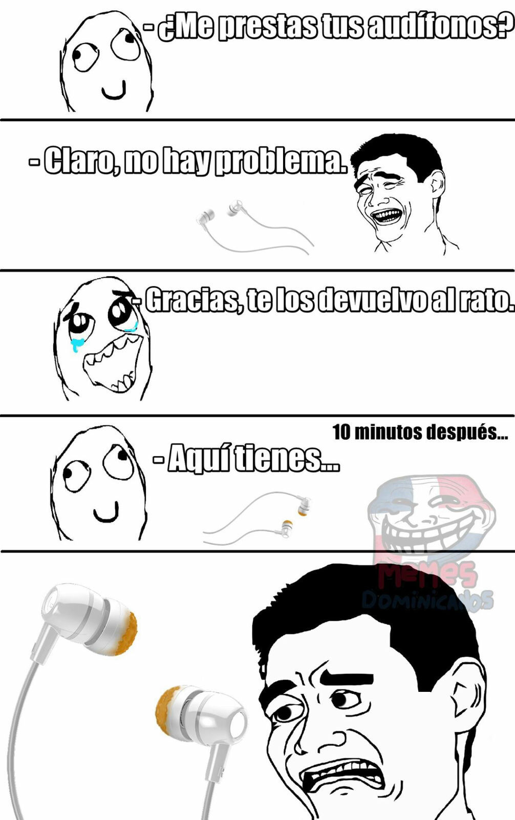 Ese amigo que siempre lleva los oídos sucios - Meme subido por JuanN17 ...
