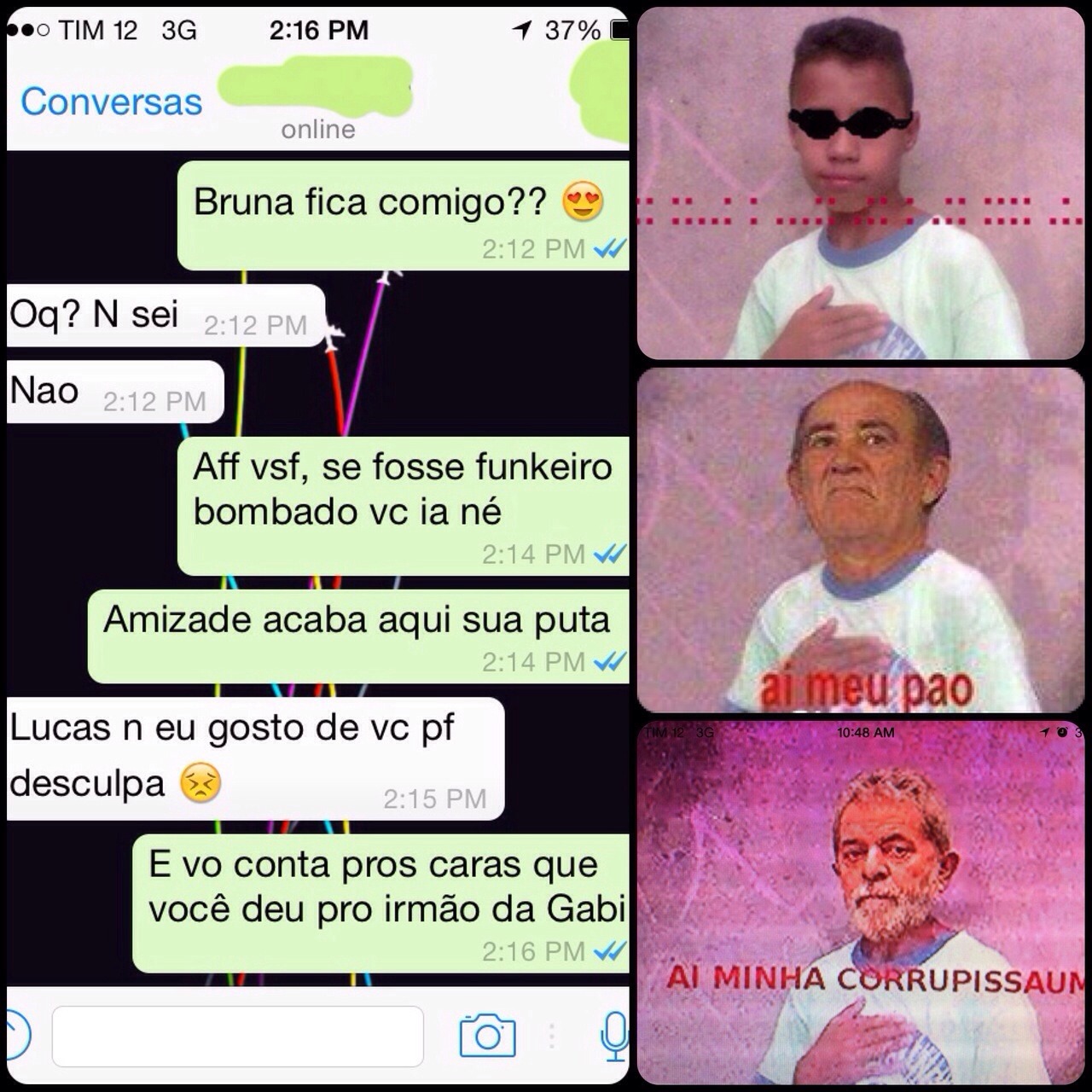 Ai meu core - Meme subido por Samanta_RaioLaser :) Memedroid