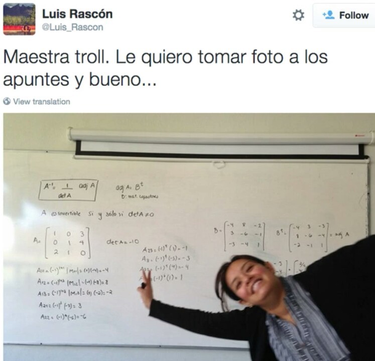 esa maestra - Meme subido por Silverstack :) Memedroid