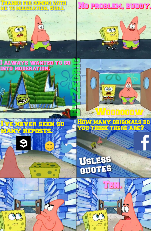 Moderation in a nutshell - Meme by Zedric :) Memedroid