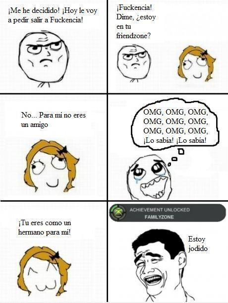 Friendzone nivel: hermano - Meme subido por gimon :) Memedroid