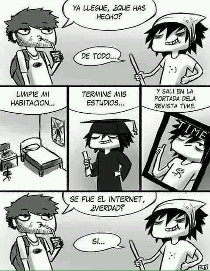 Sin Internet. - Meme subido por Old-Owl :) Memedroid