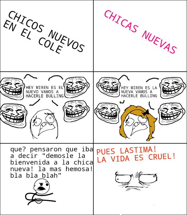 LA VIDA ES CRUEL! :( - Meme subido por OMYGOlolez :) Memedroid