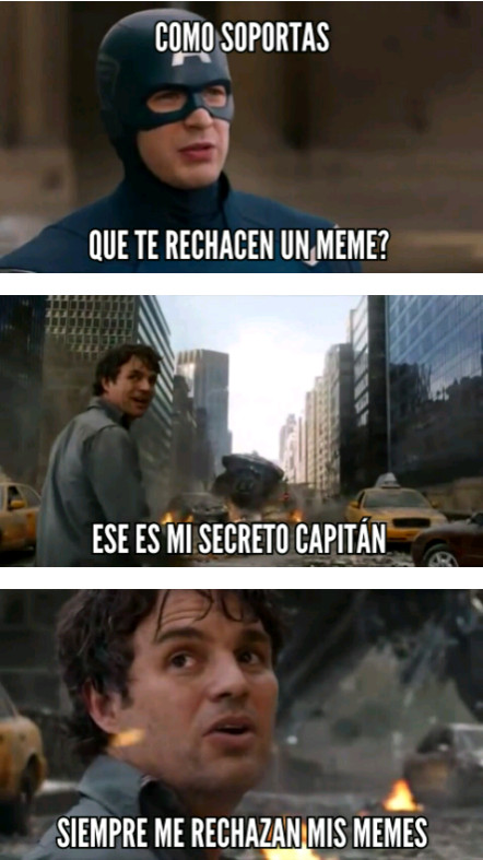 Ese es mi secreto también capitán (i know that feel bro) - Meme subido ...