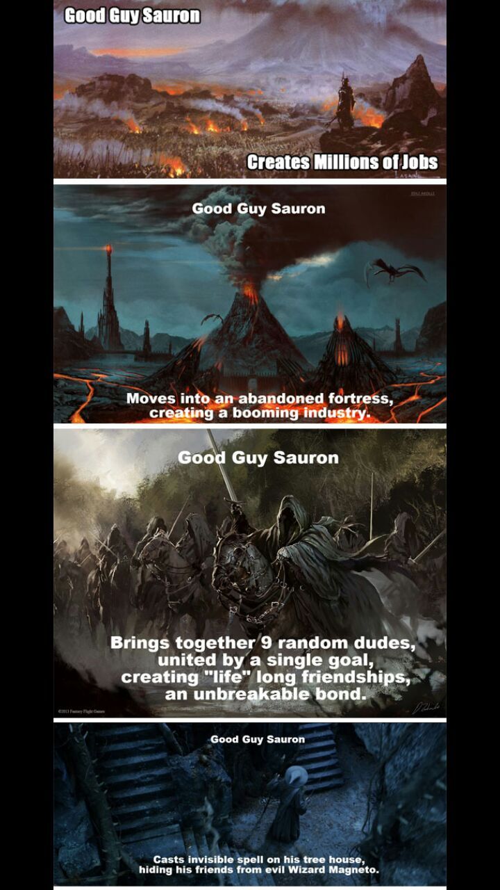 Sauron is the real shit - Meme by omar.jradeh :) Memedroid