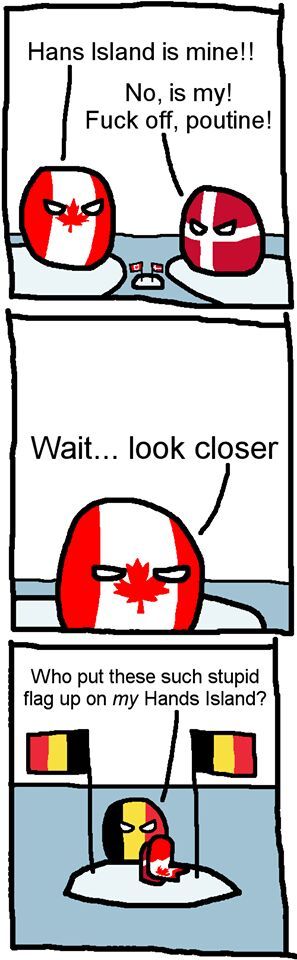 hans island - Meme by Indonesiaball :) Memedroid