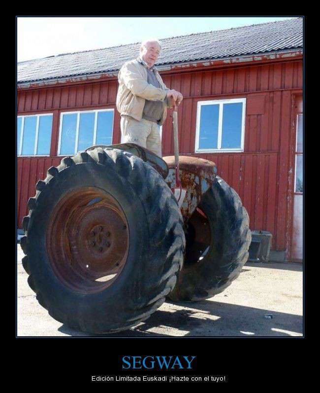 Segway - Meme subido por soydolphin :) Memedroid