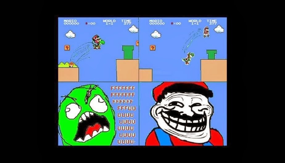 Mario troll - Meme subido por Fox_star969 :) Memedroid