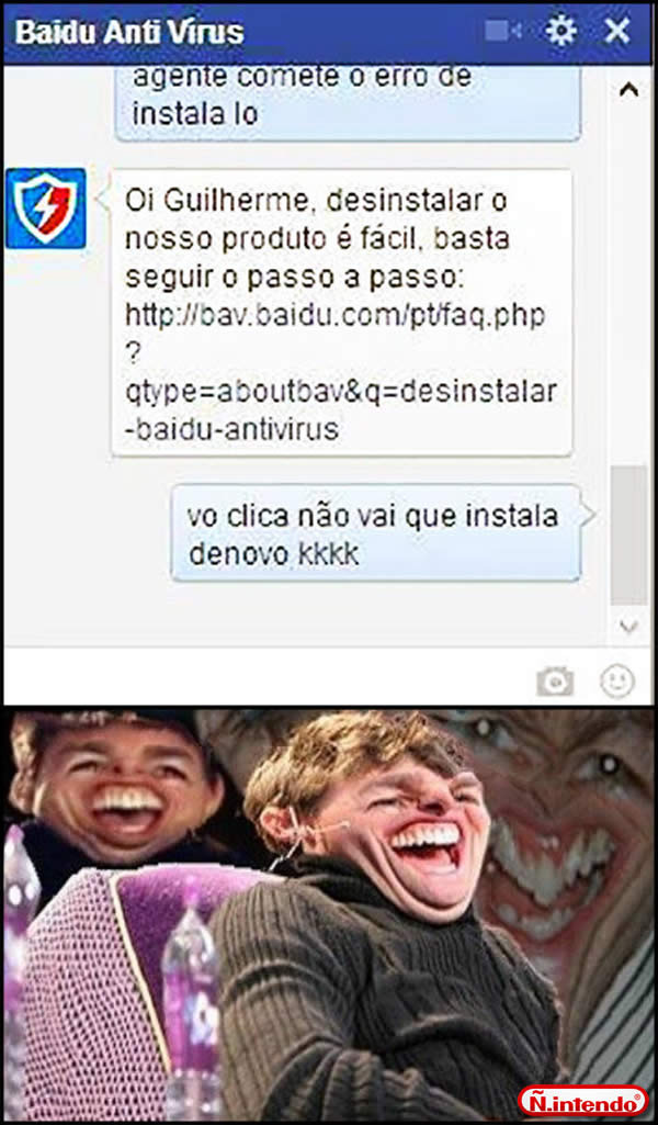 Esse baidu é um pirigo - Meme by Nemtenta :) Memedroid